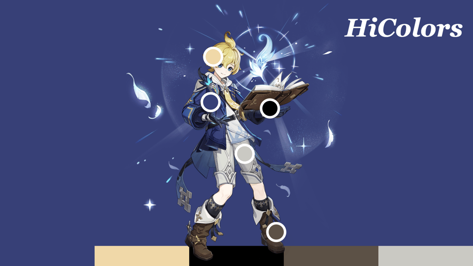 Mika Color Palette - Genshin Impact