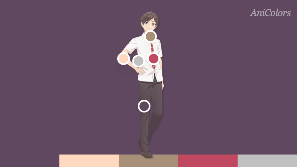 Akiteru Ōboshi Color Palette - Tomodachi No Imōto Ga Ore Ni Dake Uzai
