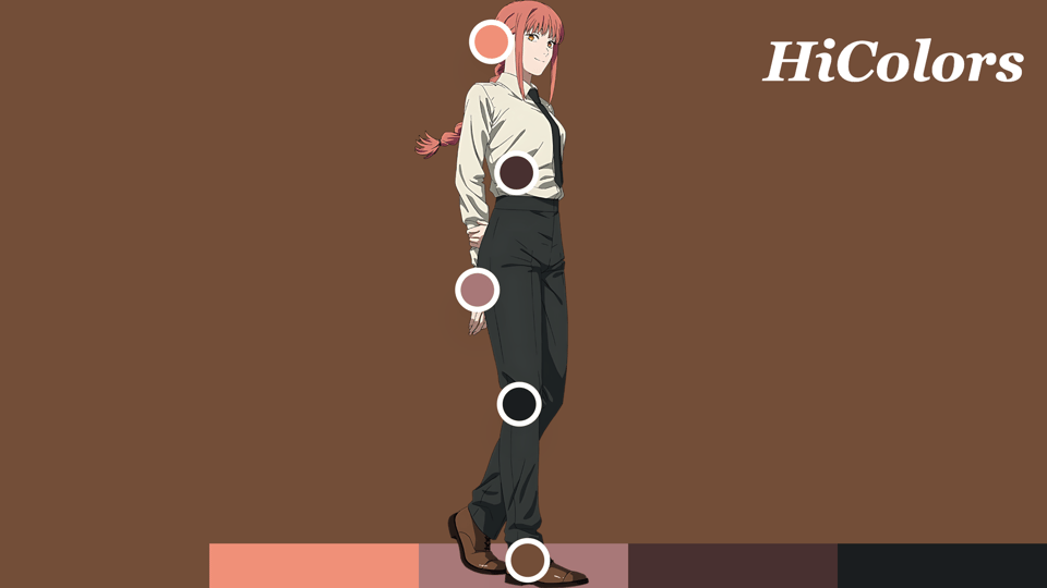 Makima Color Palette - Chainsaw Man