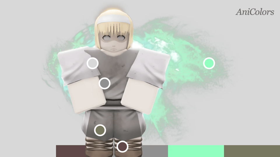 Giant Queen Color Palette - Anime Vanguards