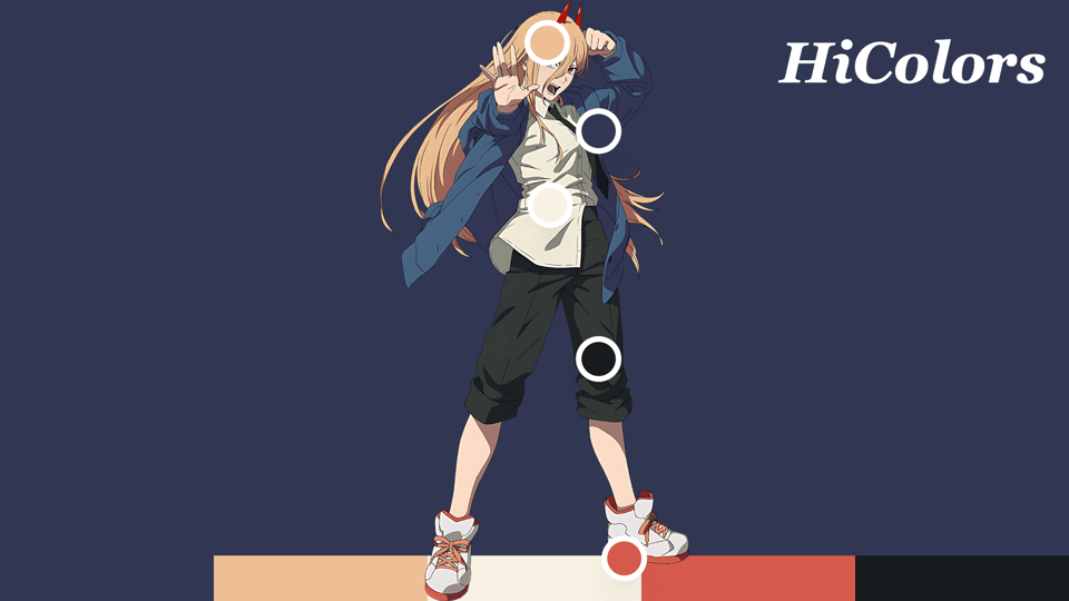 Power Color Palette - Chainsaw Man