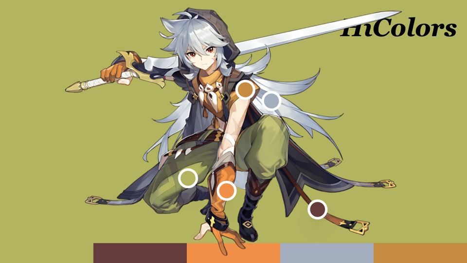 Razor Color Palette - Genshin Impact