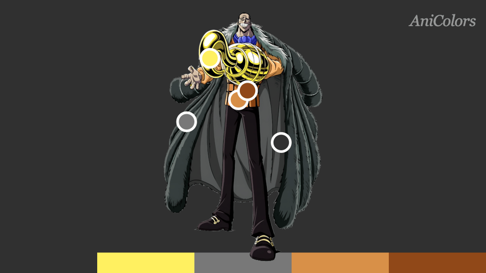 Crocodile Color Palette - One Piece