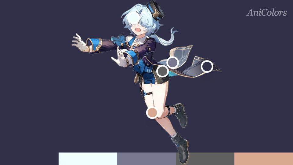 Misha Color Palette - Honkai: Star Rail