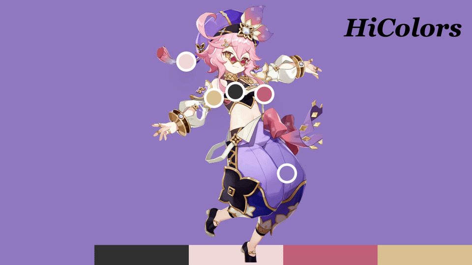 Dori Color Palette - Genshin Impact
