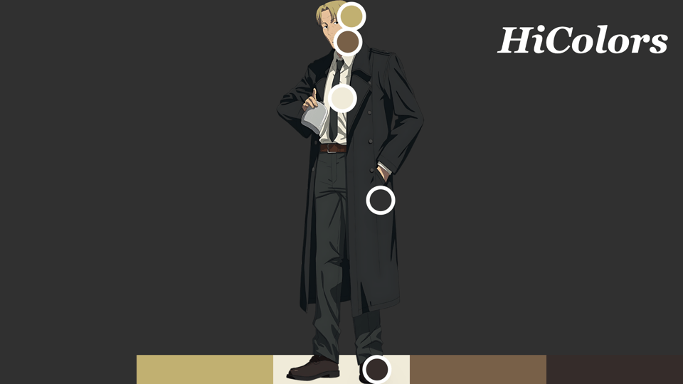Kishibe Color Palette - Chainsaw Man