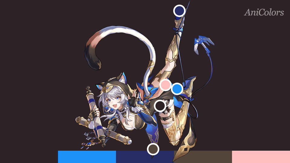 Cipher Color Palette - Honkai: Star Rail