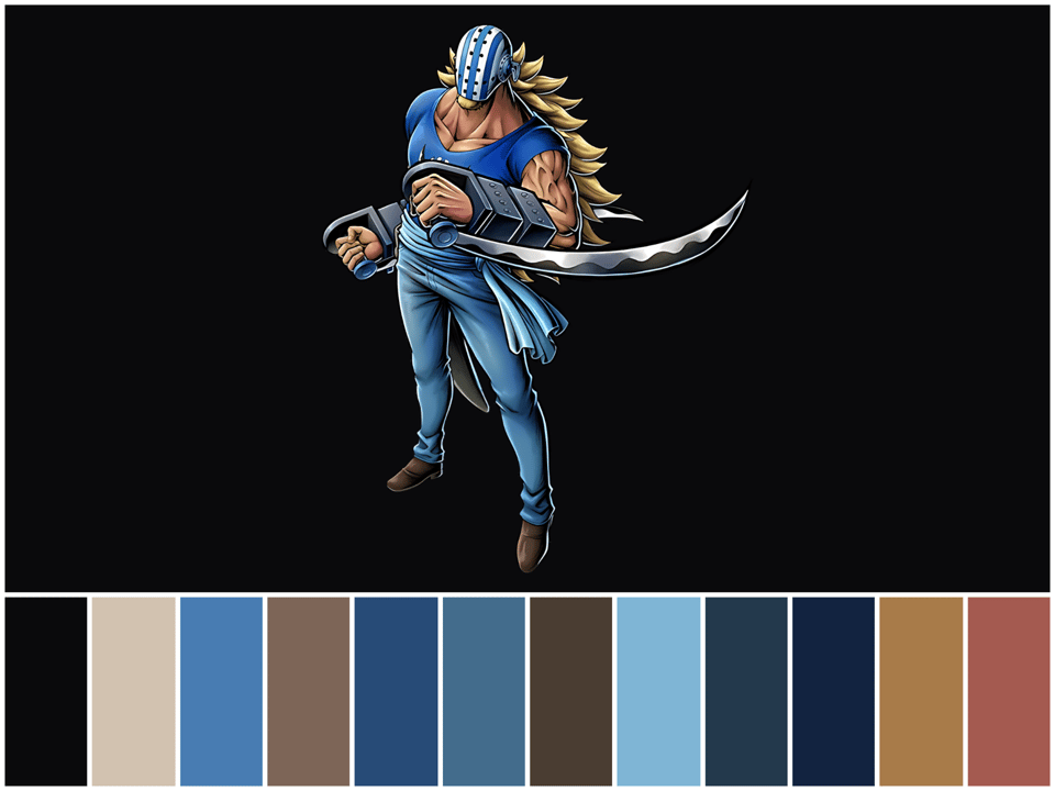 Killer Color Palette - One Piece