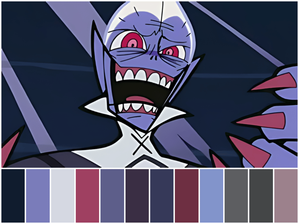 Corset Color Palette - Panty & Stocking With Garterbelt