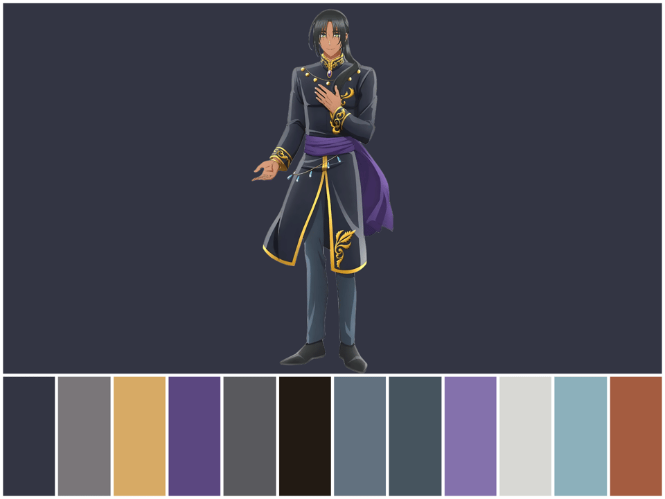 Cyrus Color Palette - Betrothed To My Sister's Ex