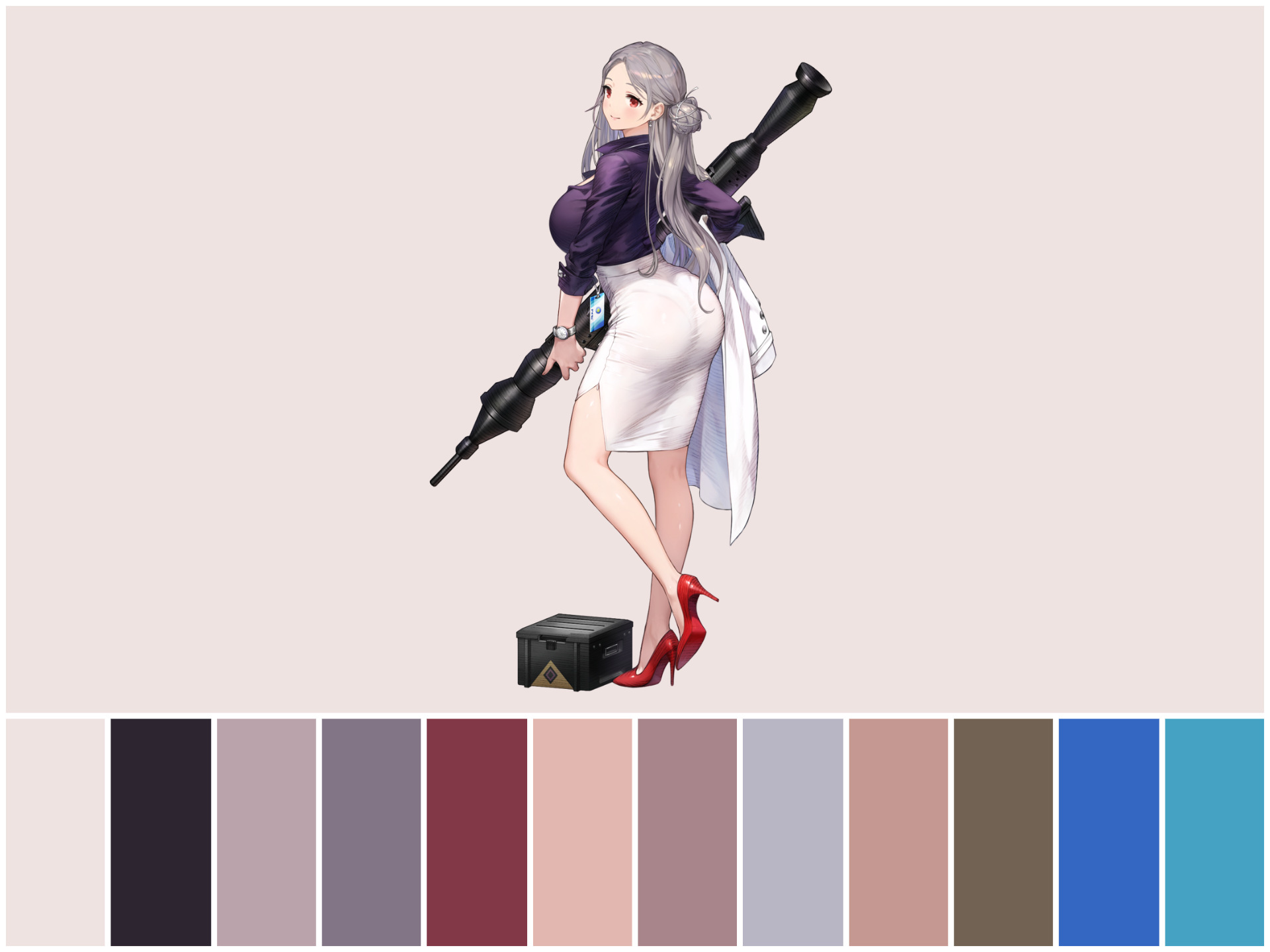 Michaela Queen Of Signatures Color Palette - Browndust2