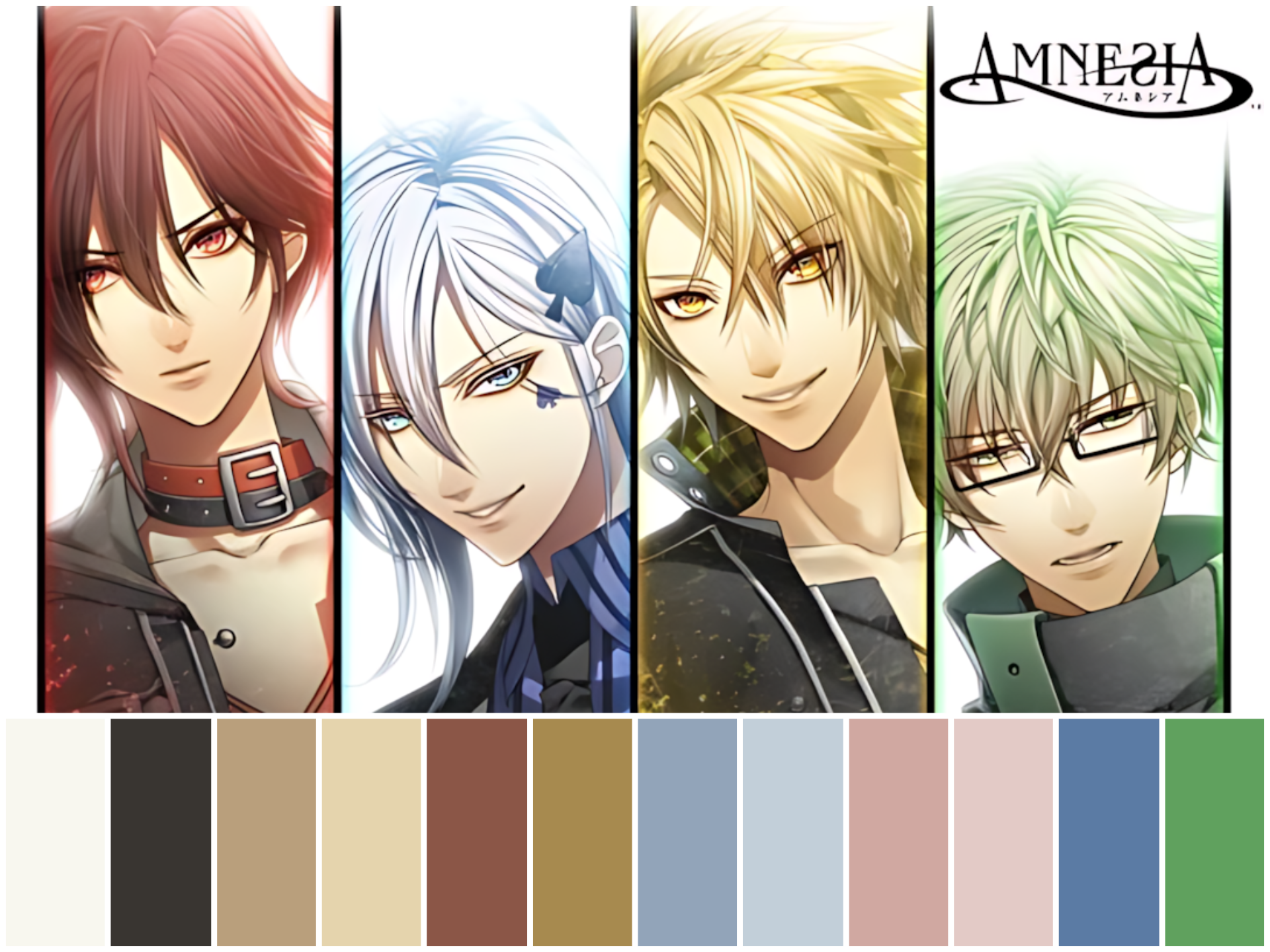 Amnesia (anime) Color Palettes - Page 1 | AniColors
