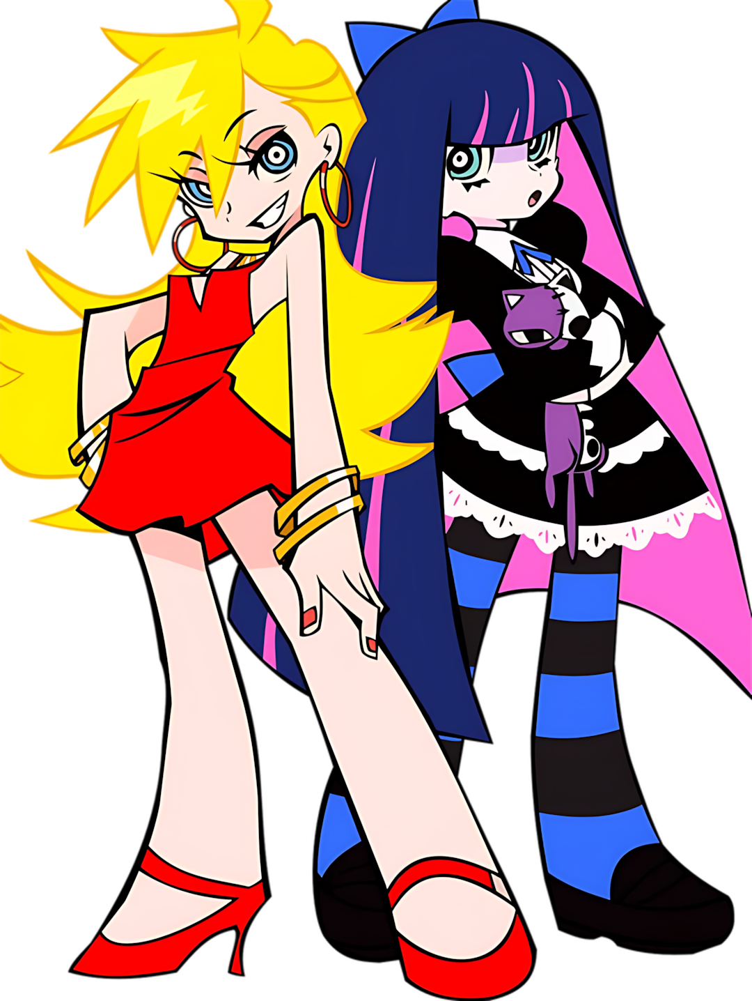 Panty & Stocking Color Palette - Panty & Stocking With Garterbelt